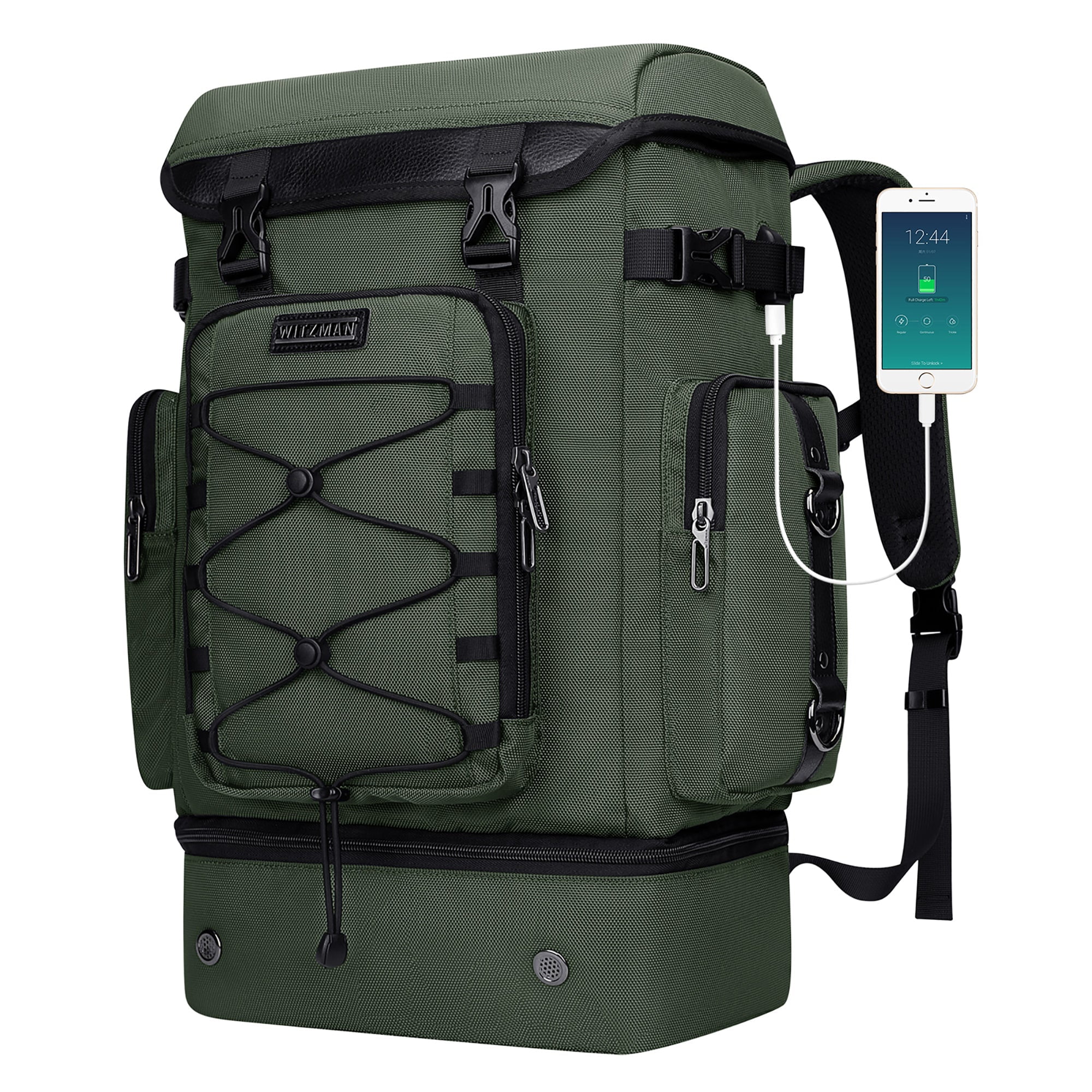 WITZMAN Travel Backpack for Men Women Carry on Bags for Airline ...