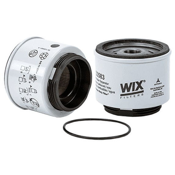 WIX Gas Filter Fuel/Water Separator 33583 with Enhanced Cellulose ...