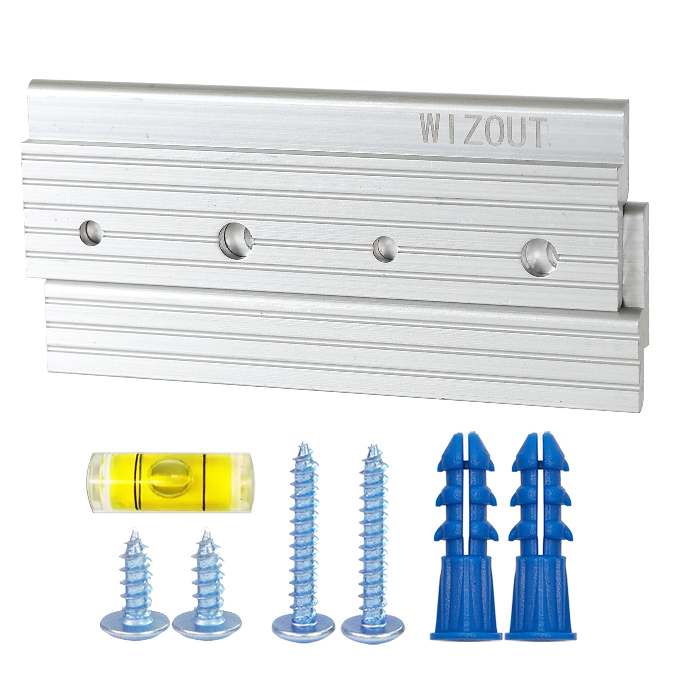 WIZOUT 4" Heavy Duty French Cleat Hanger, Z Bar Clips, Wall Mounting ...