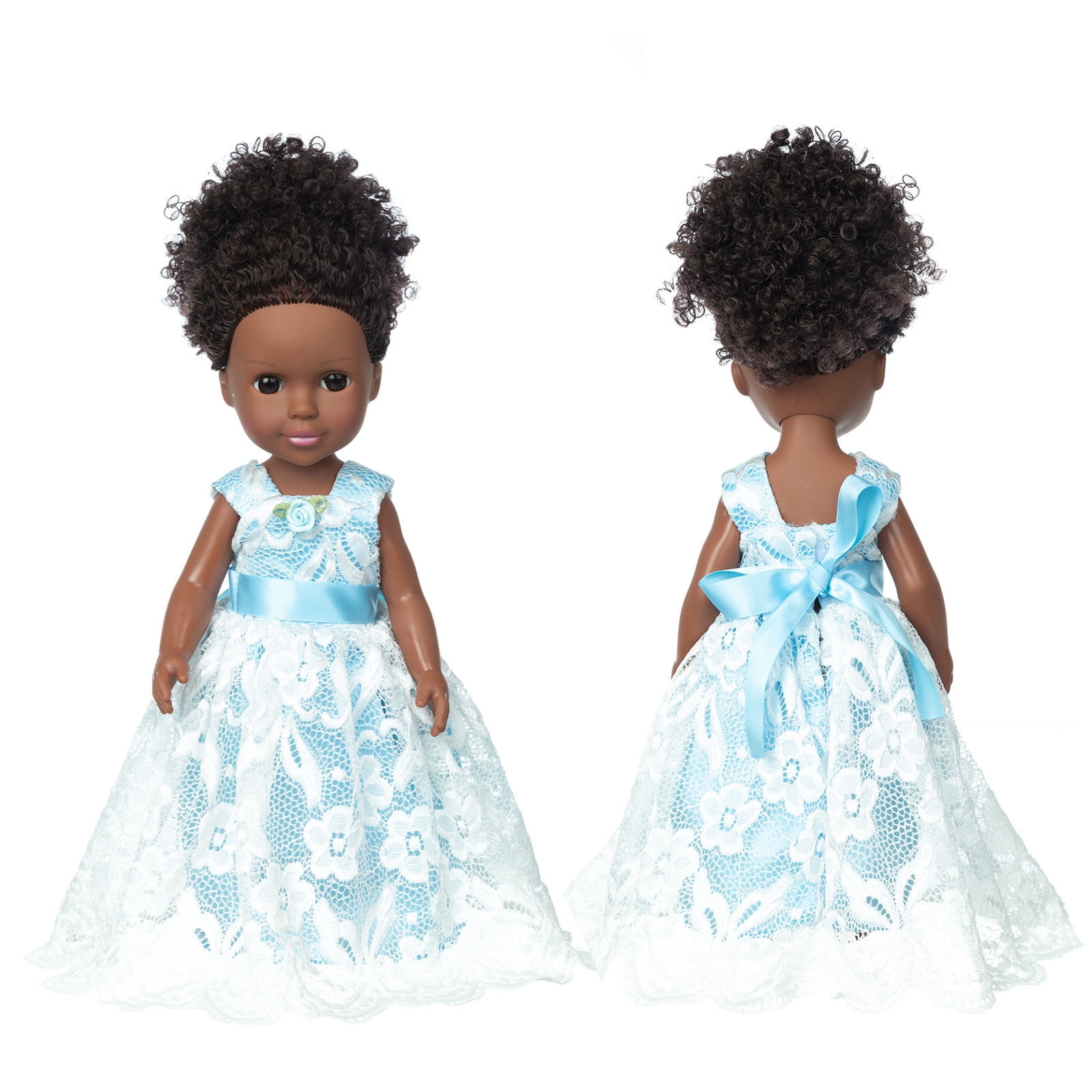 WIZUTIZ American Girls Doll African Black Baby Doll Realistic ...