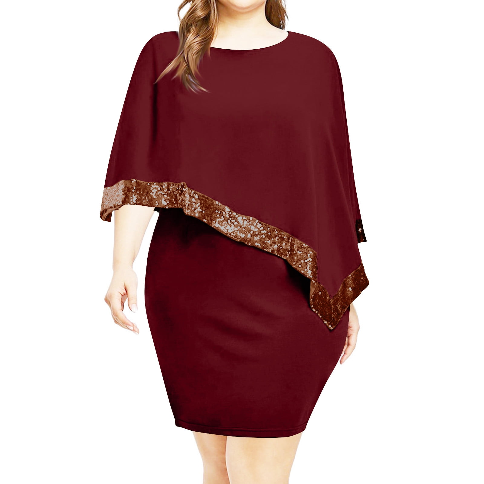 WIZUTIZ Beach Dresses for Women Slimming Dress Mini Dress Solid Sun ...