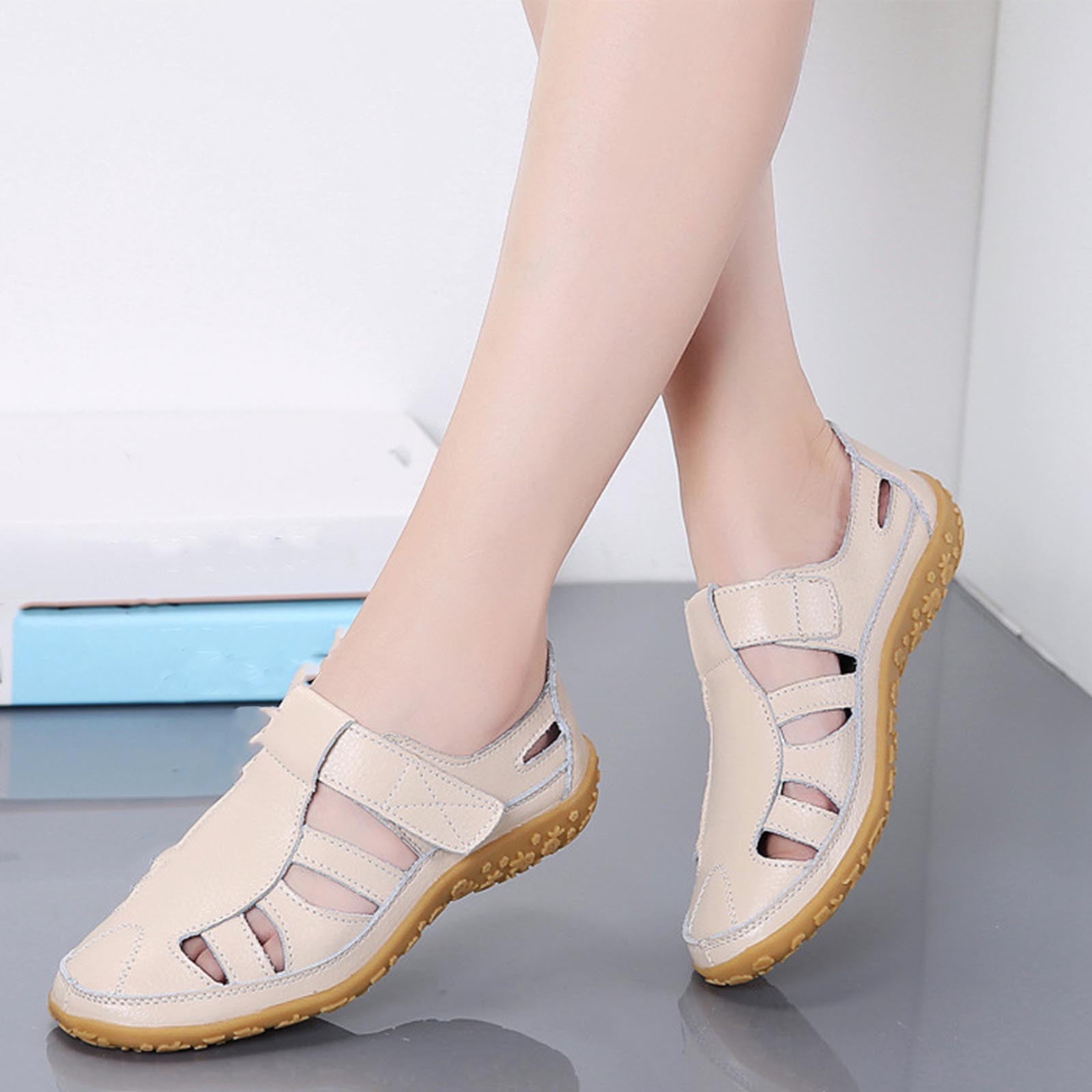 WIZUTIZ Fisherman Sandals for Women Womens Beach Sandals Flat Sandals ...