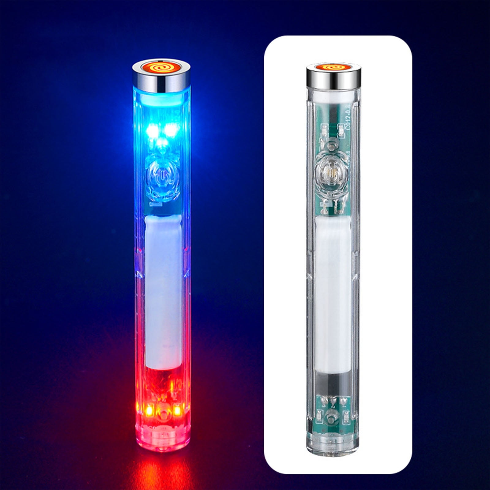 WIZUTIZ Funny Refillable Lighter Illuminating Lighters Change Color ...