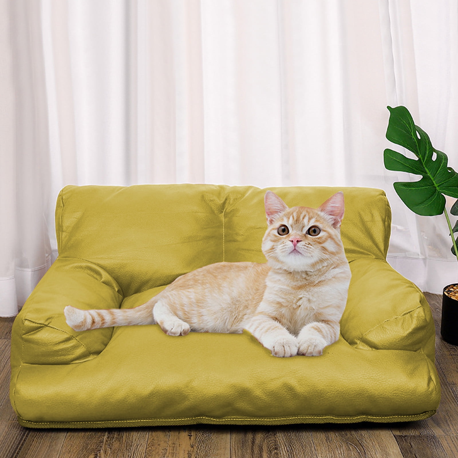 WIZUTIZ My Order Pet Sofa Bed for Medium and Small Dogs and Cats Soft ...