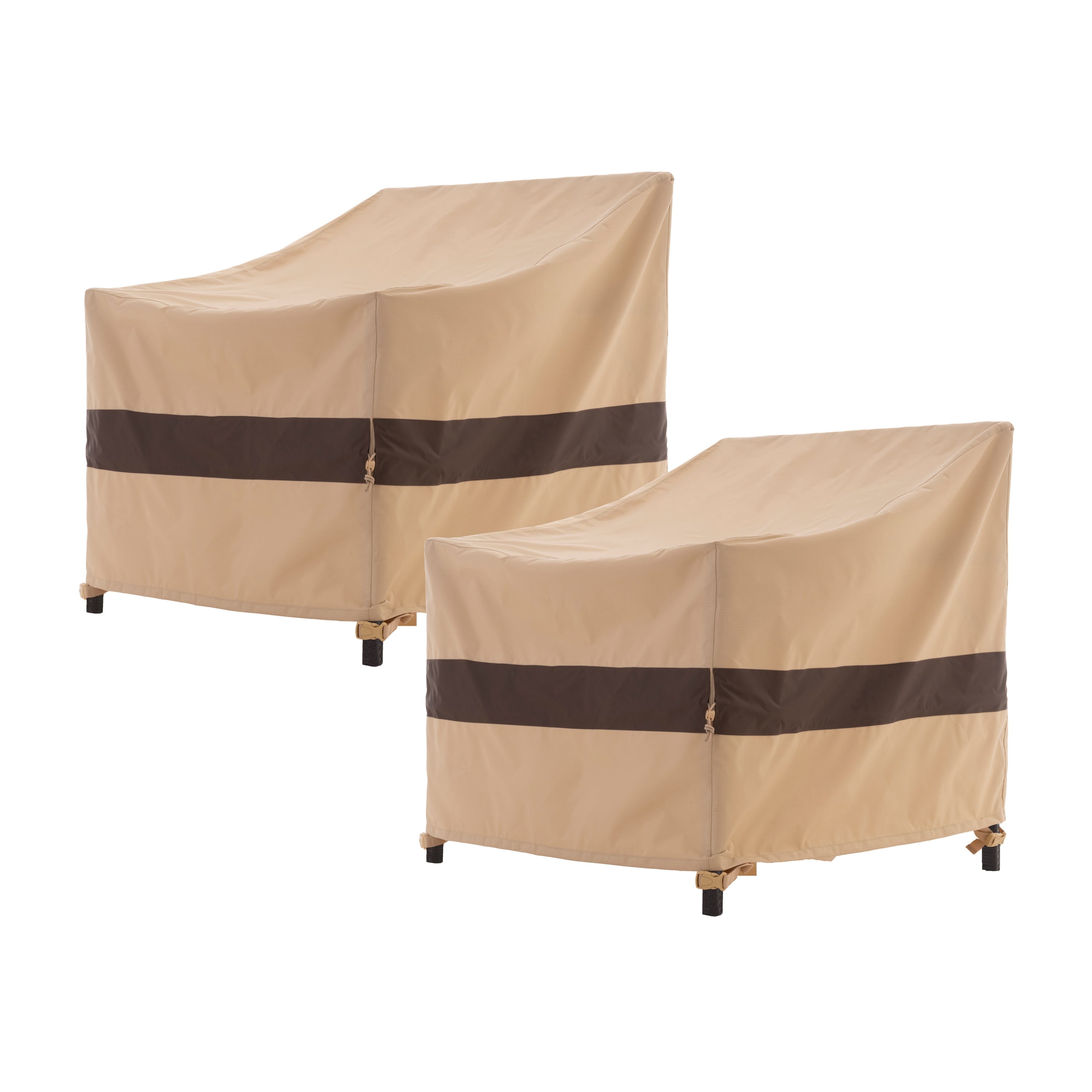 WJ-X3 Waterproof Patio Outdoor Lounge Chair Covers, 36" W x 40" D x 36 ...