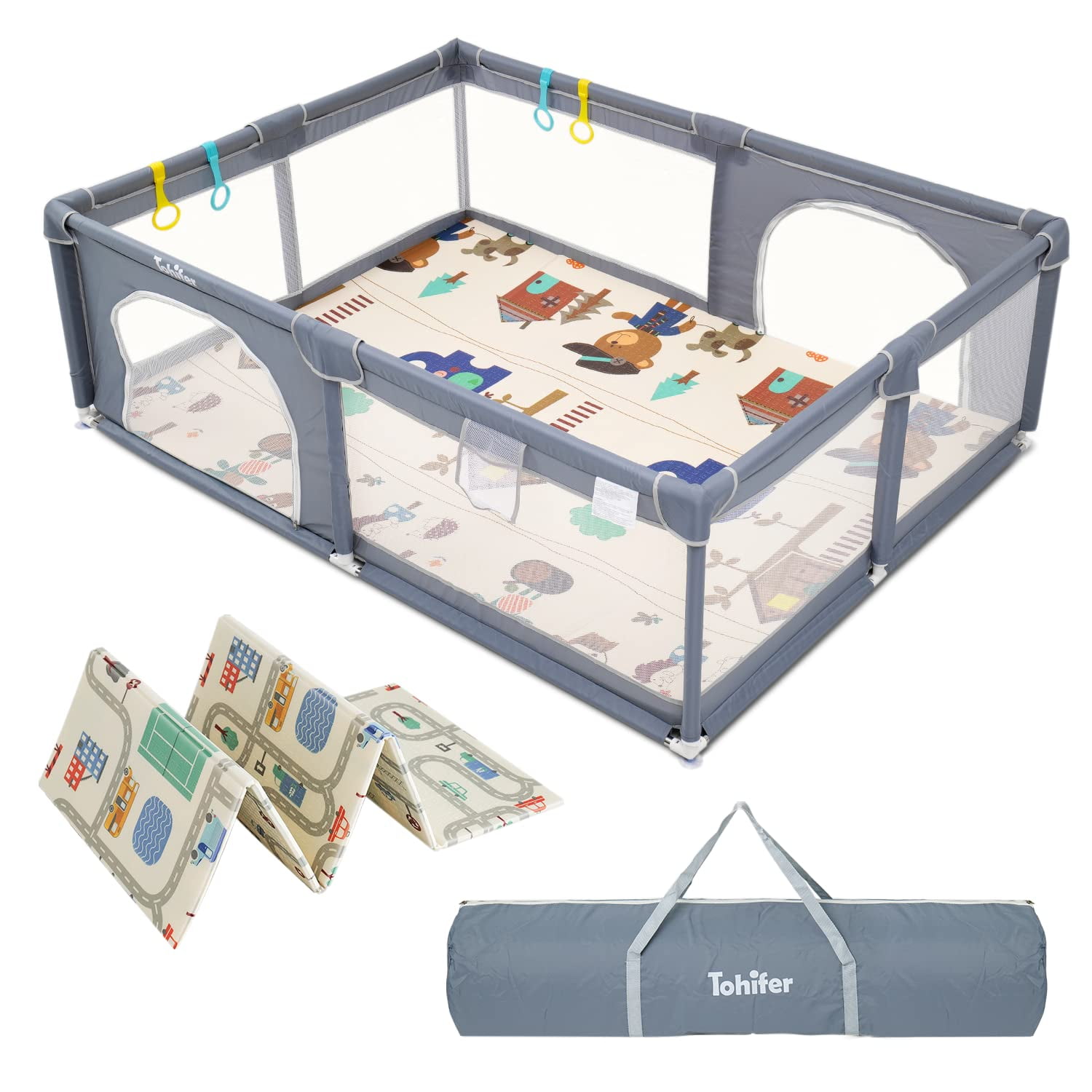 WJDJJ 3 in 1 Baby Bassinet, Rocking Bassinets Bedside Sleeper with ...