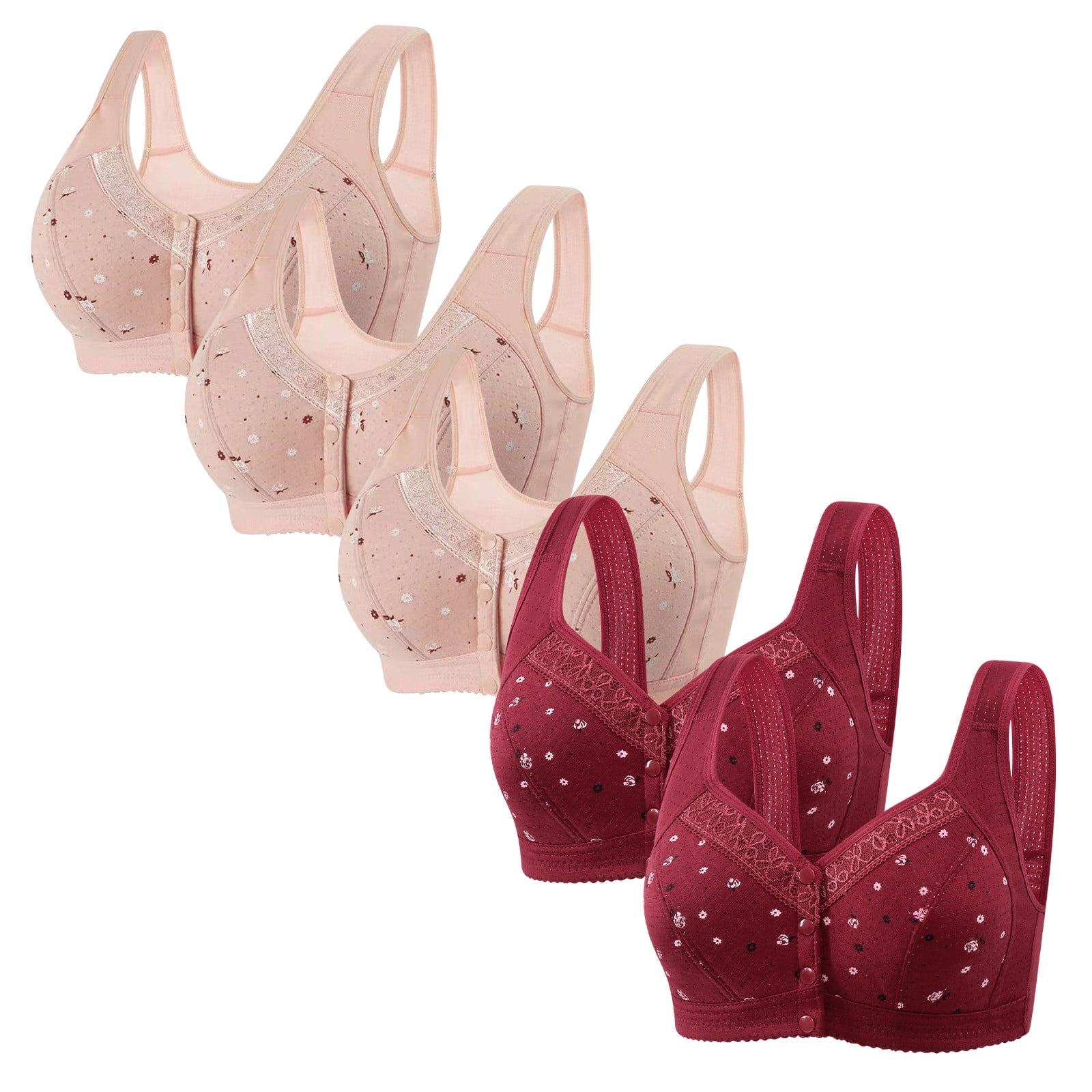 WJHWSX Bras for Women,Wireless Bras for Women,Womens Bras,Soft,Stretch ...