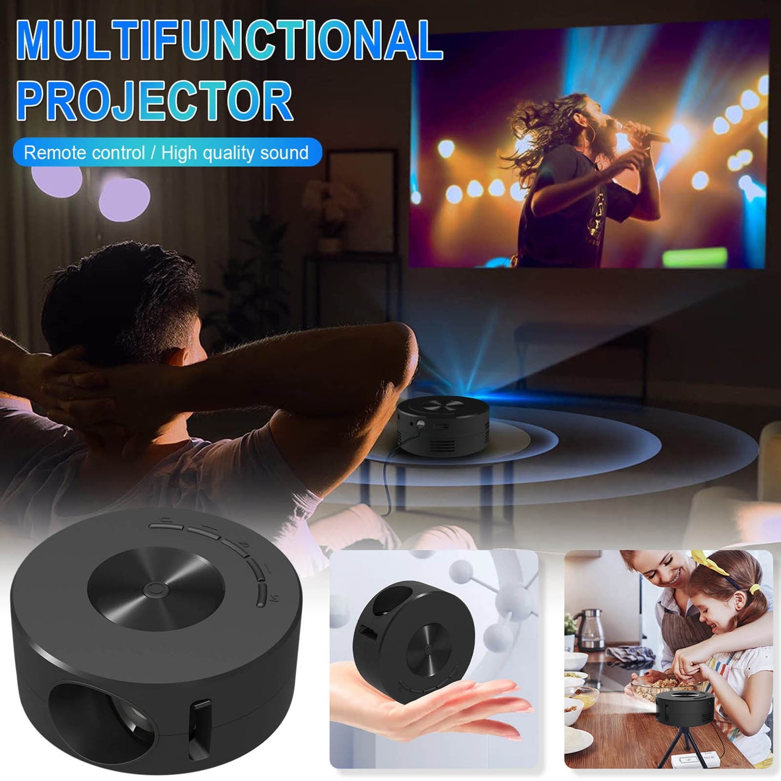 WJHWSX Mini Projector for Iphone,Portable Mini Projector Clearance ...