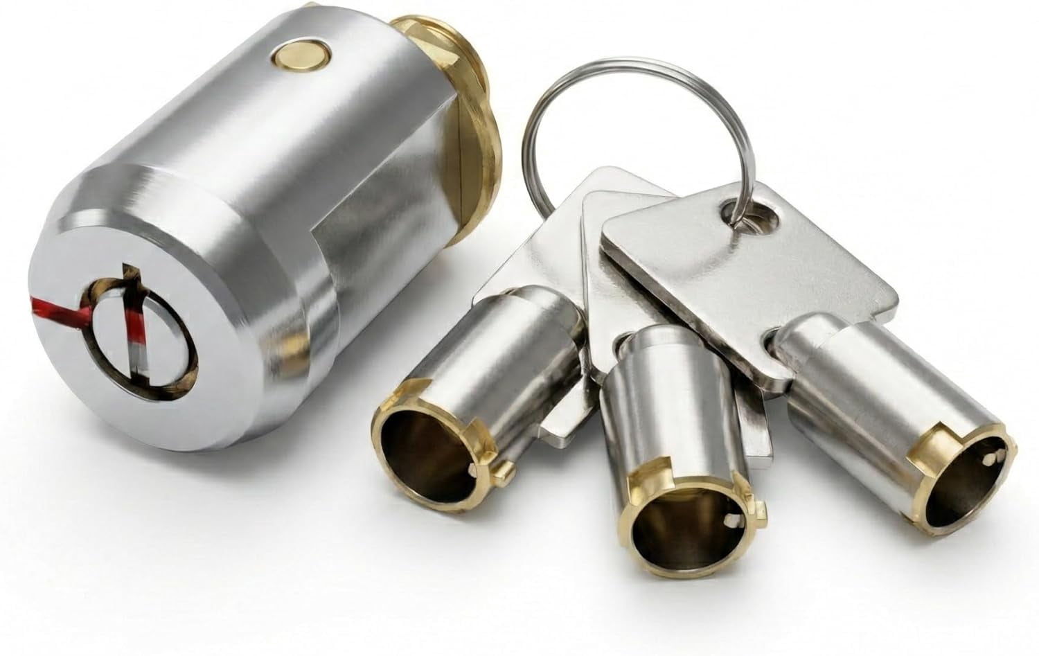 WJJIAO Heavy-Duty 3/4 inches ï¼ 19mmï¼ Roll-Up Door Cylinder Lock with ...