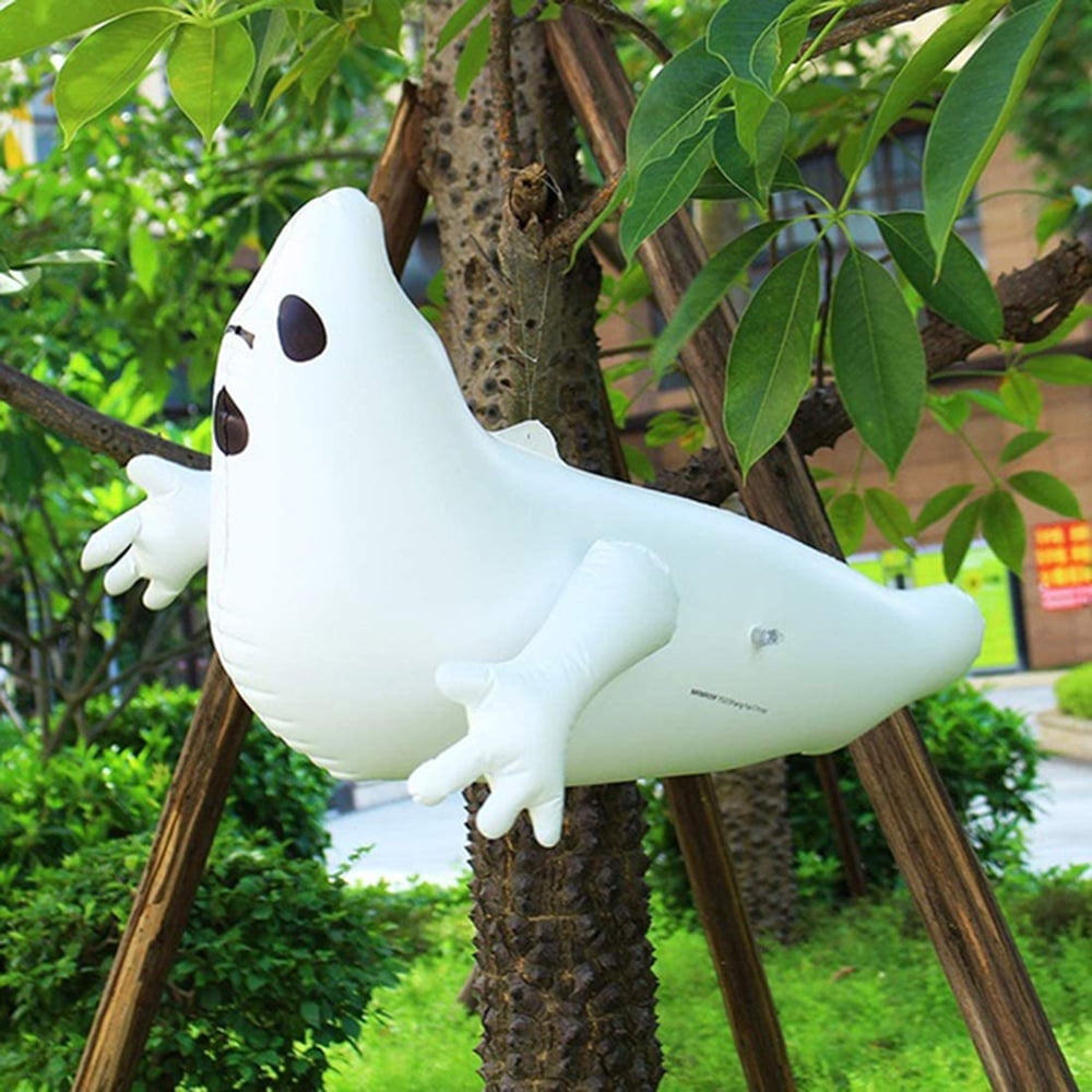 WJSXC 28 Inch Halloween Inflatables Ghost, Funny Blow Up Halloween ...
