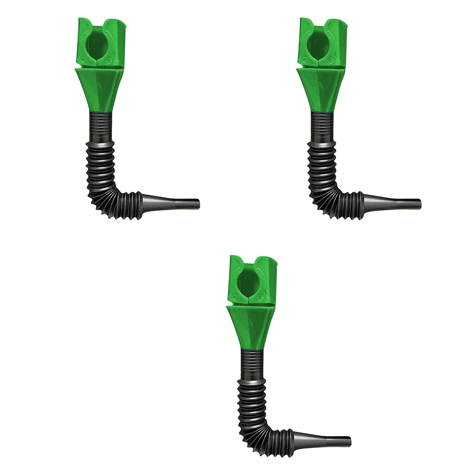 WJSXC 3pc Retractable Auto Funnel Self Driving Emergency Tools Green ...
