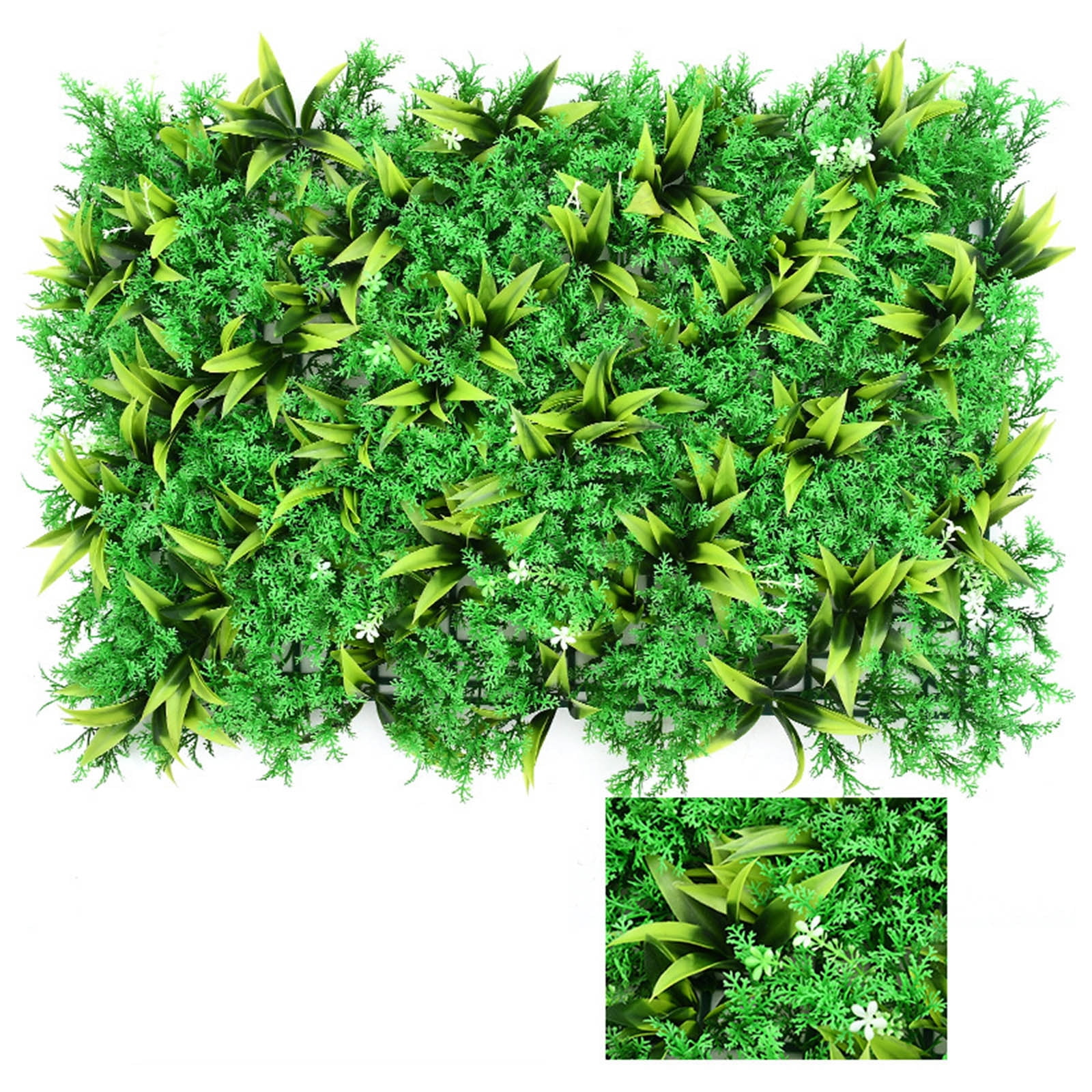 WJSXC Green Plant Wall Simulation Plant Wall Decoration Living Room ...