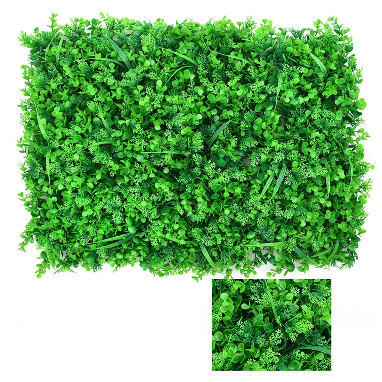 WJSXC Green Plant Wall Simulation Plant Wall Decoration Living Room ...