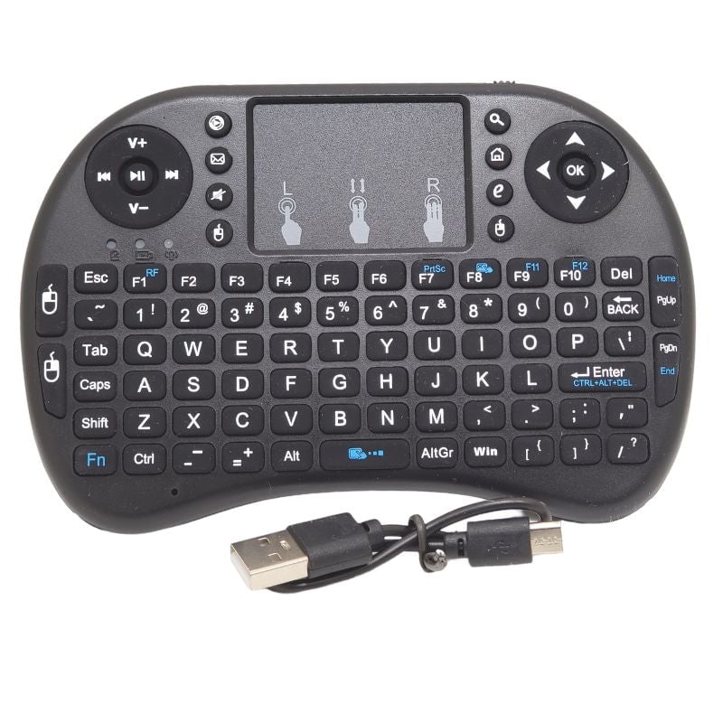 WK-100 - KEYBOARD WIRELESS MINI 24GHZ WITH TOUCHPAD - Walmart.com