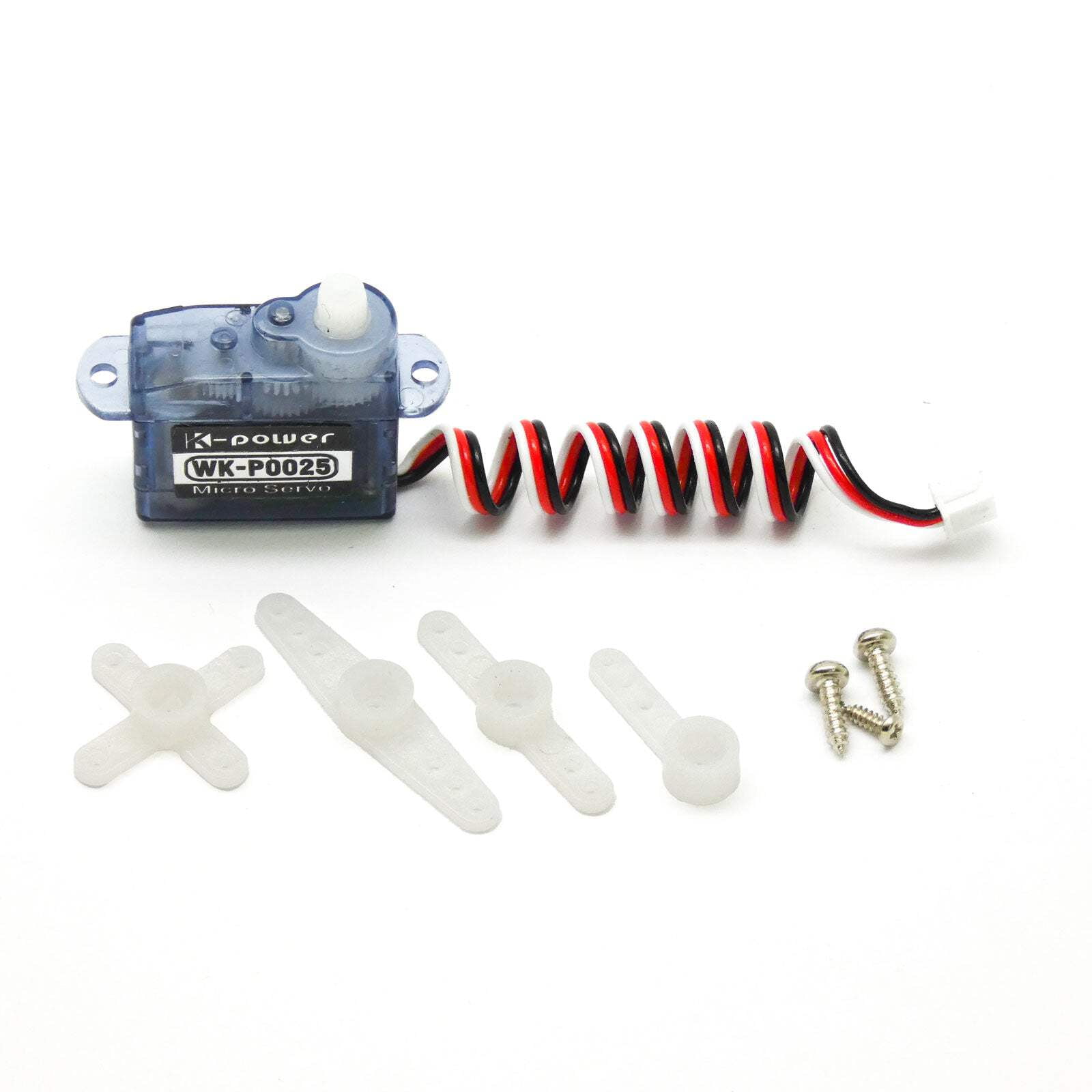 WK-P0025 2.5g Micro Servo,0.8KG/0.07Sec Analog High Speed Coreless Mini ...