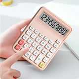 WKSCLPAI Basic Calculator Portable Silent Keyboard Calculators Small ...