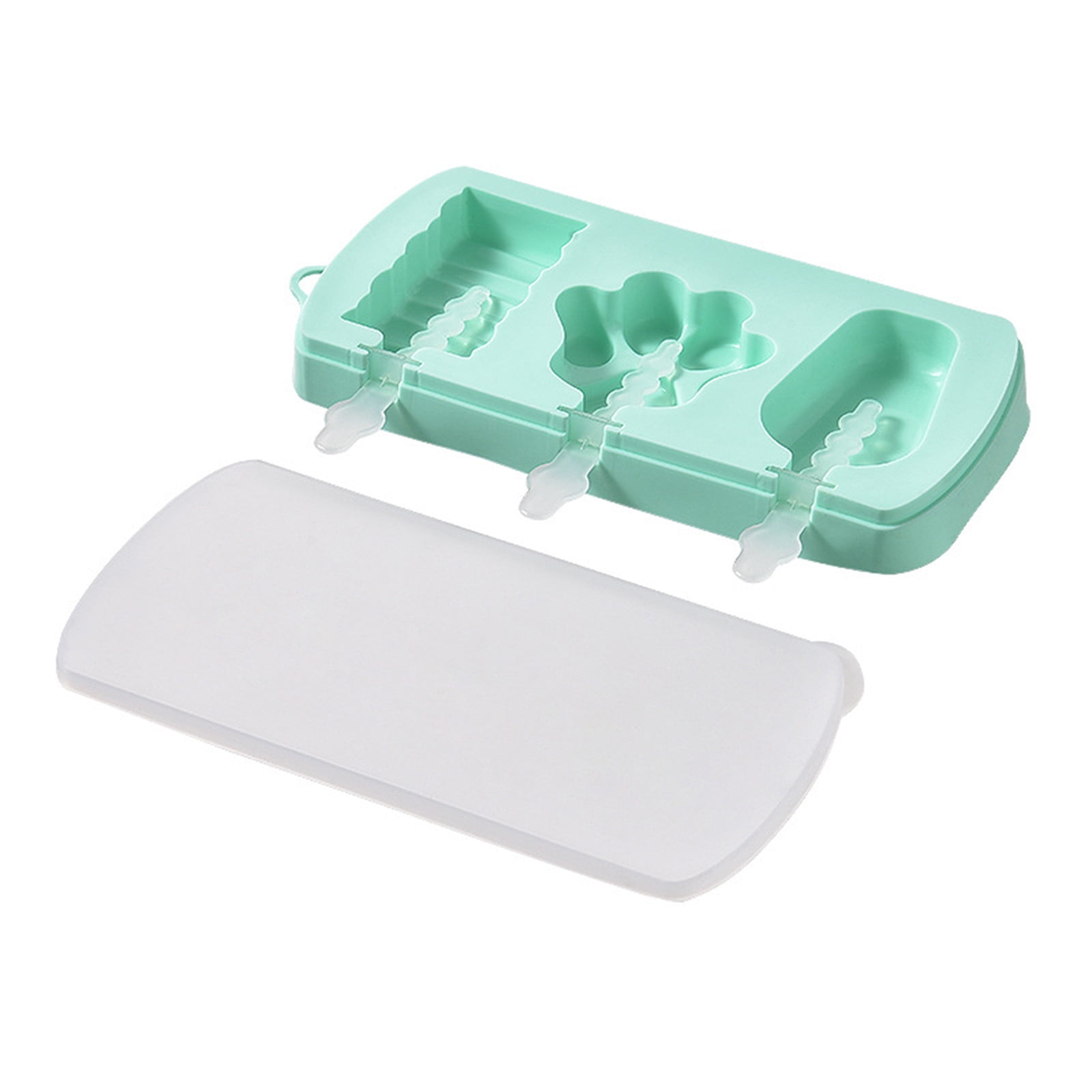 WKSCLPAI Cute Creative Ice Pop Molds,Food-Grade Homemade Popsicle Molds ...