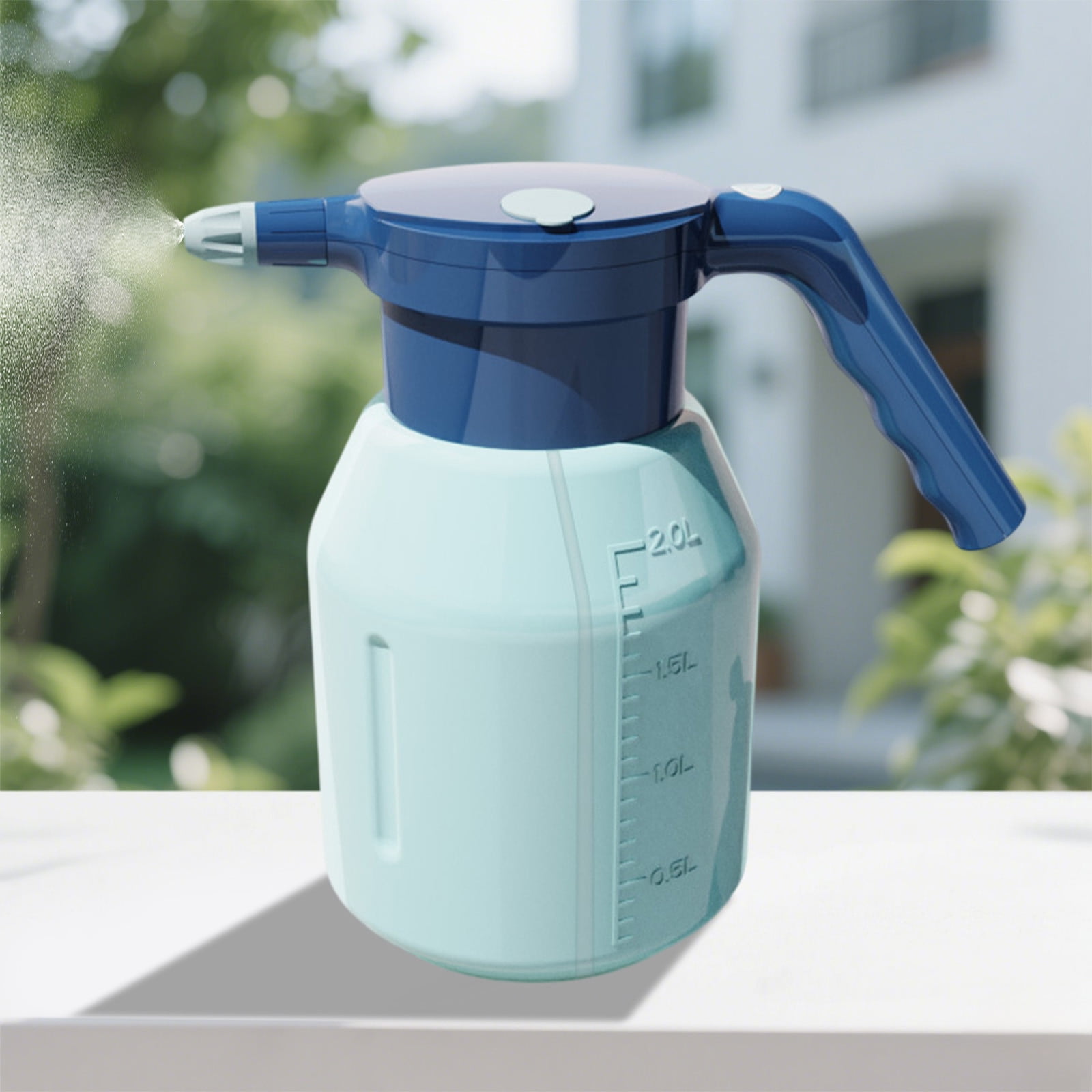 WKSCLPAI Electric Spray Bottle 2L/0.5Gallon,Rechargeable Automatic ...