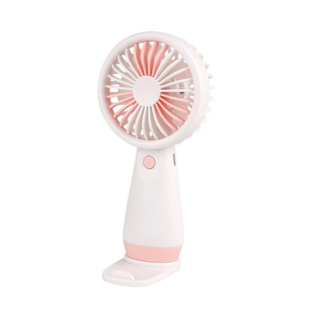 WKSCLPAI Hand Held Mini Fan,3-Gear Rechargeable Fresh Cream Style Small ...