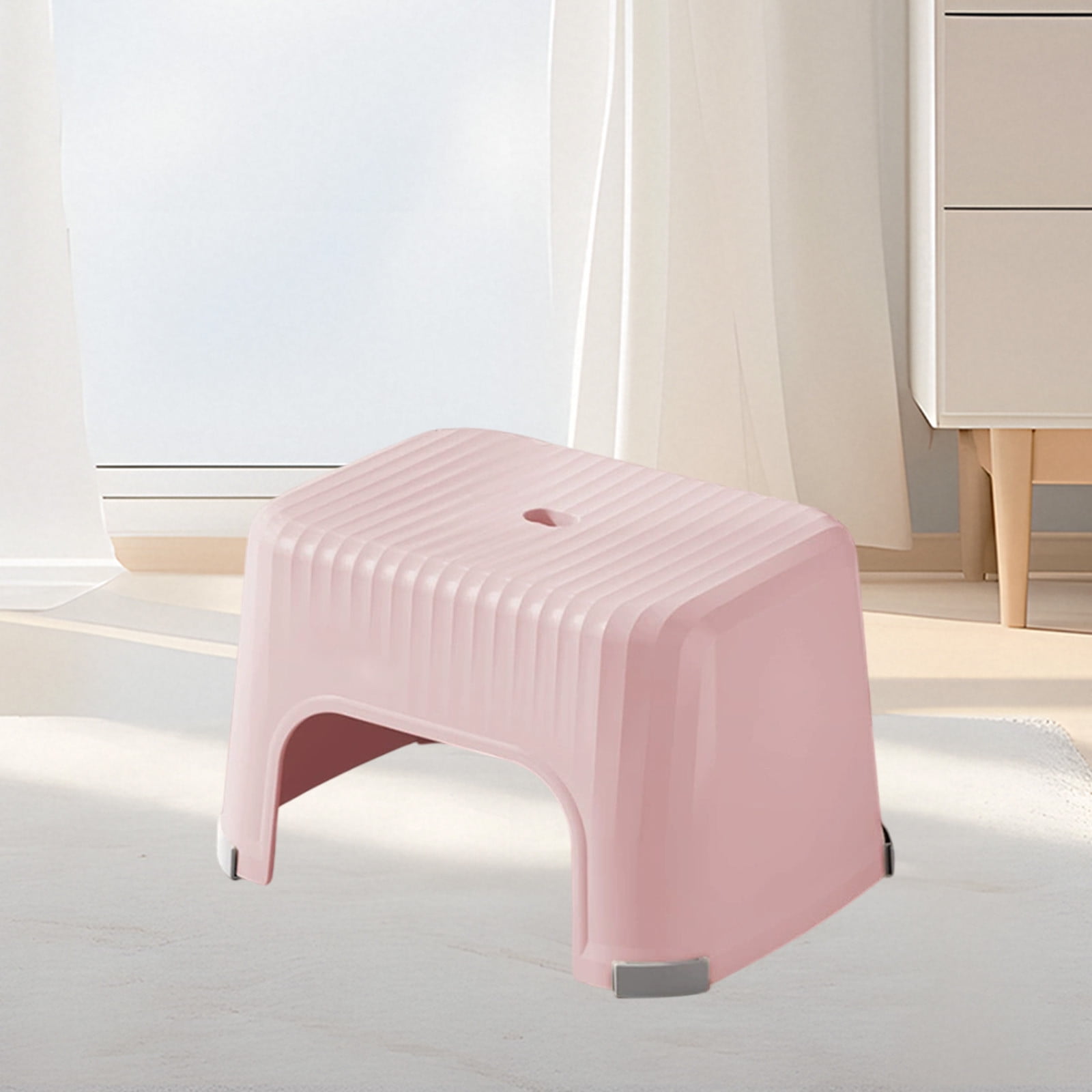 WKSCLPAI Samll Bath Stool,Plastic Stool for Toddlers Adult,Foot Stool ...
