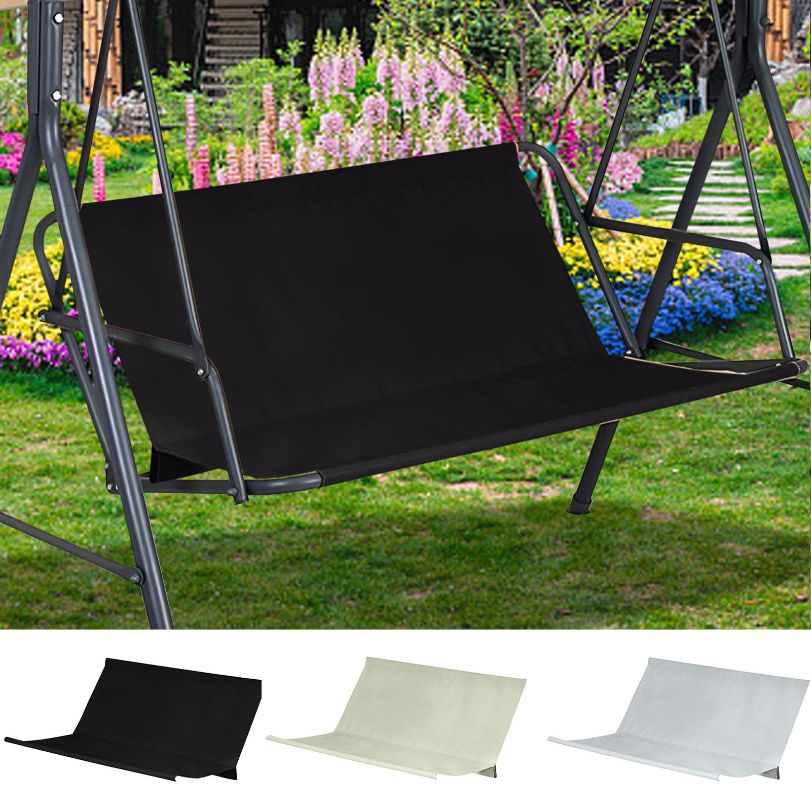 WKSCLPAI Swing Chair Seat Replacement Cover,Outdoor Waterproof Bench ...