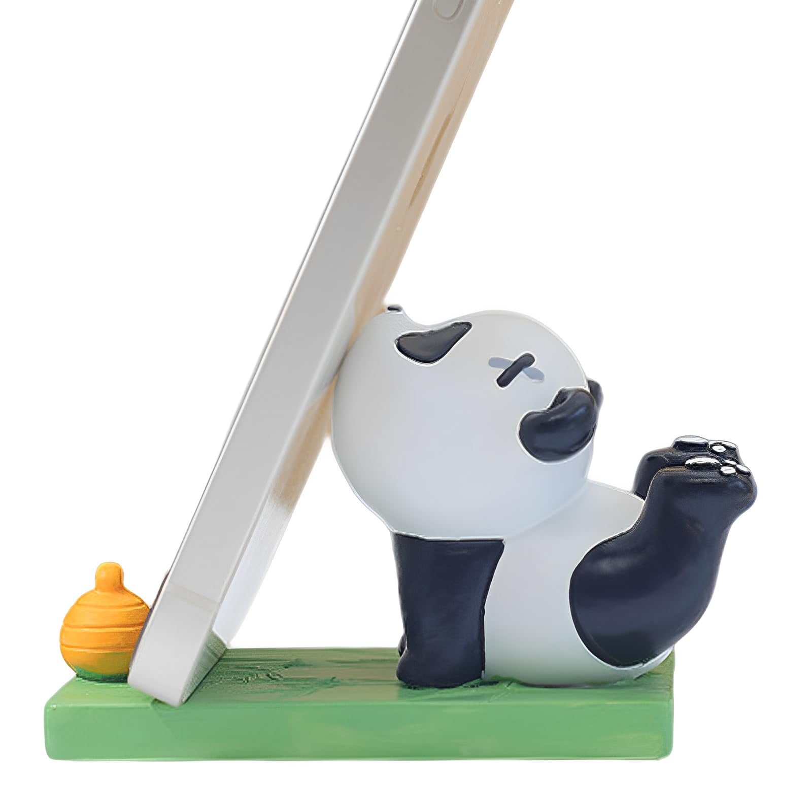 WKZZ Cute Yoga Panda Cell Phone Stand - Adorable Bear Smartphone Holder ...