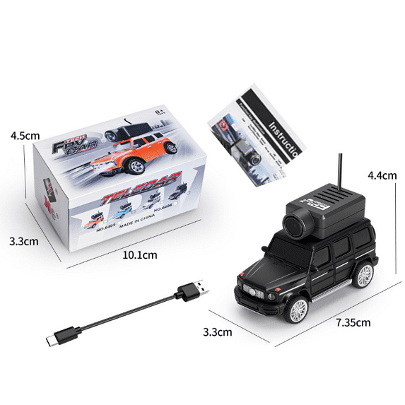 WL Mini RC Car with HD FPV Camera, 1/64 Remote Control Car FPV RC Drift ...
