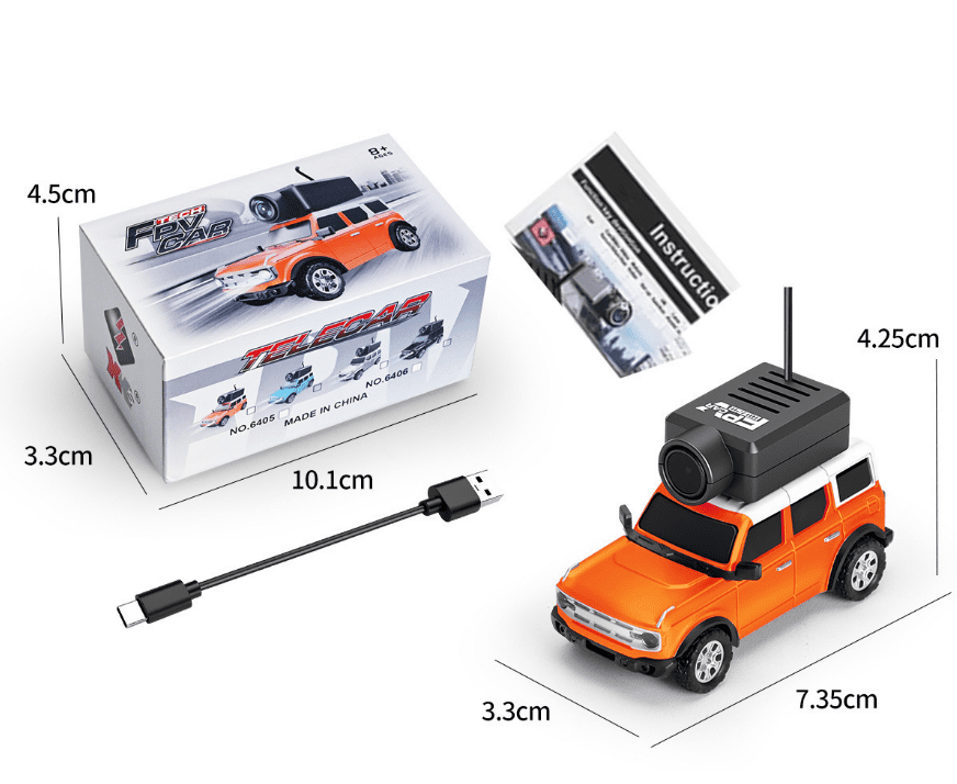 WL Mini RC Car with HD FPV Camera, 1/64 Remote Control Car FPV RC Drift ...