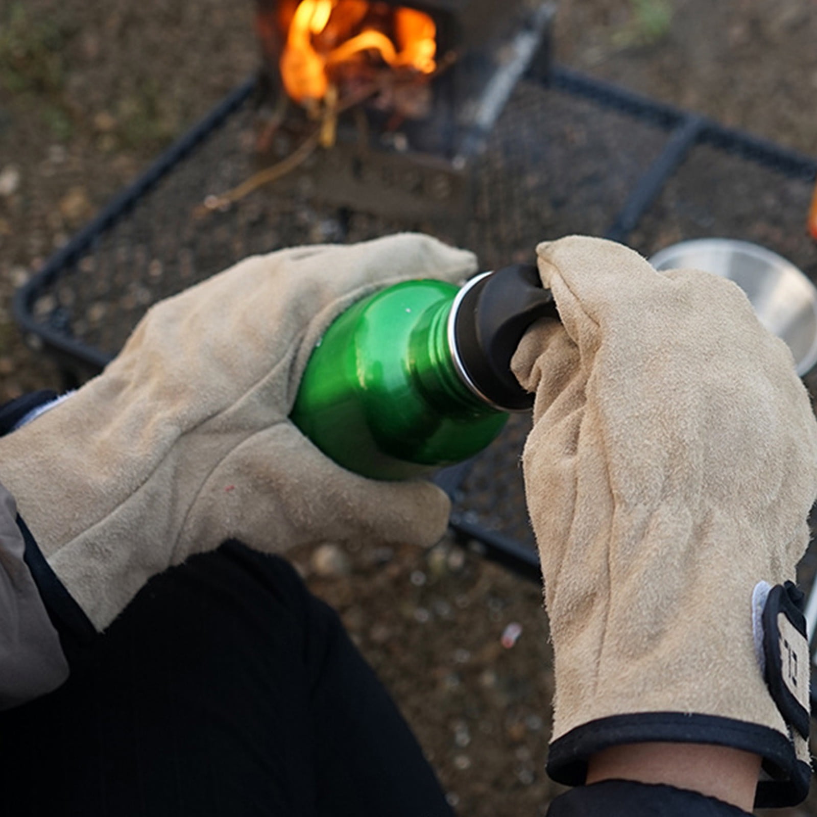 WLAGOOD Bbq Gloves For Women,Bbq Gloves Heat Grill Grilling And Oven ...