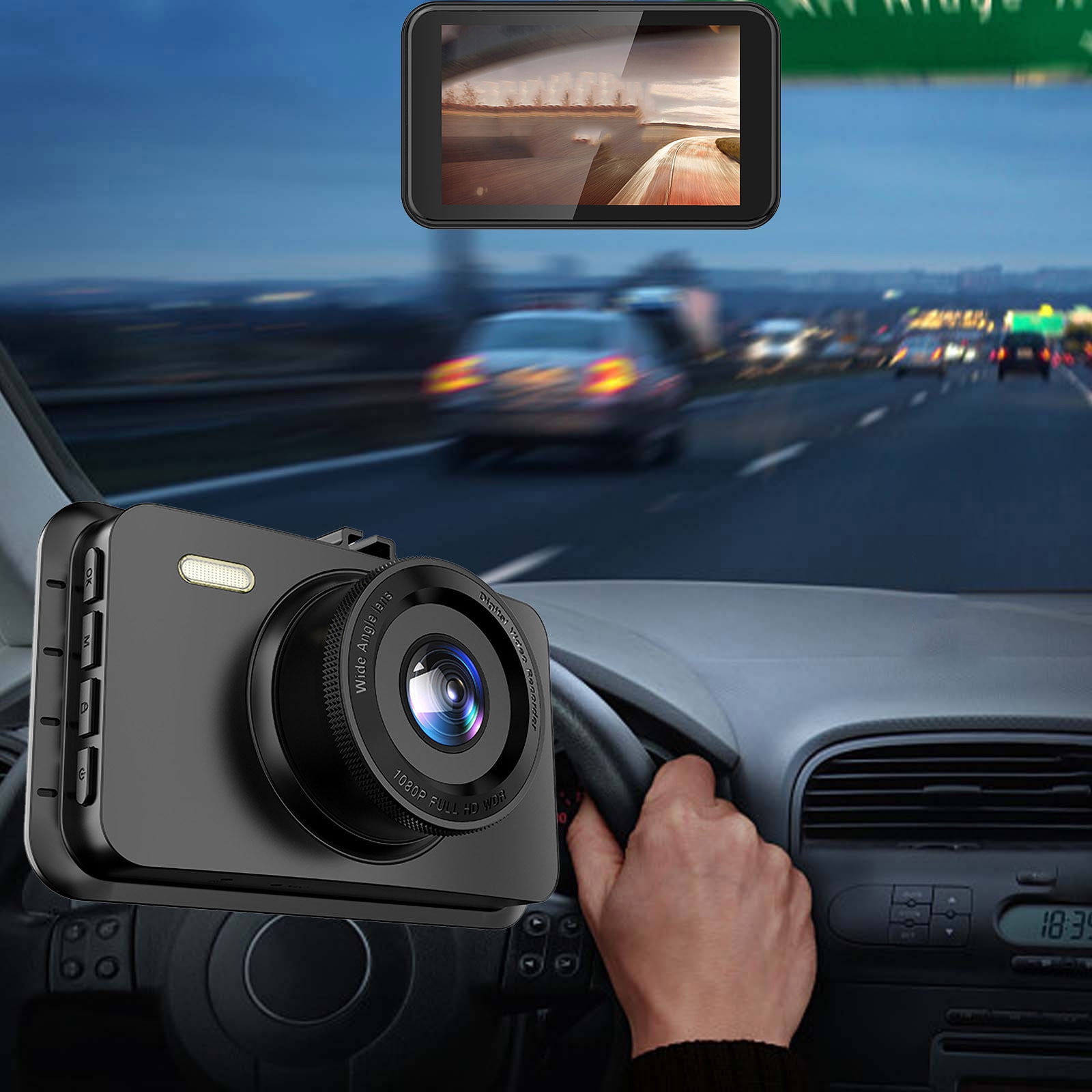 WLAGOOD Car Dash Cam Front and Back,High-definition Driving Recorder ...