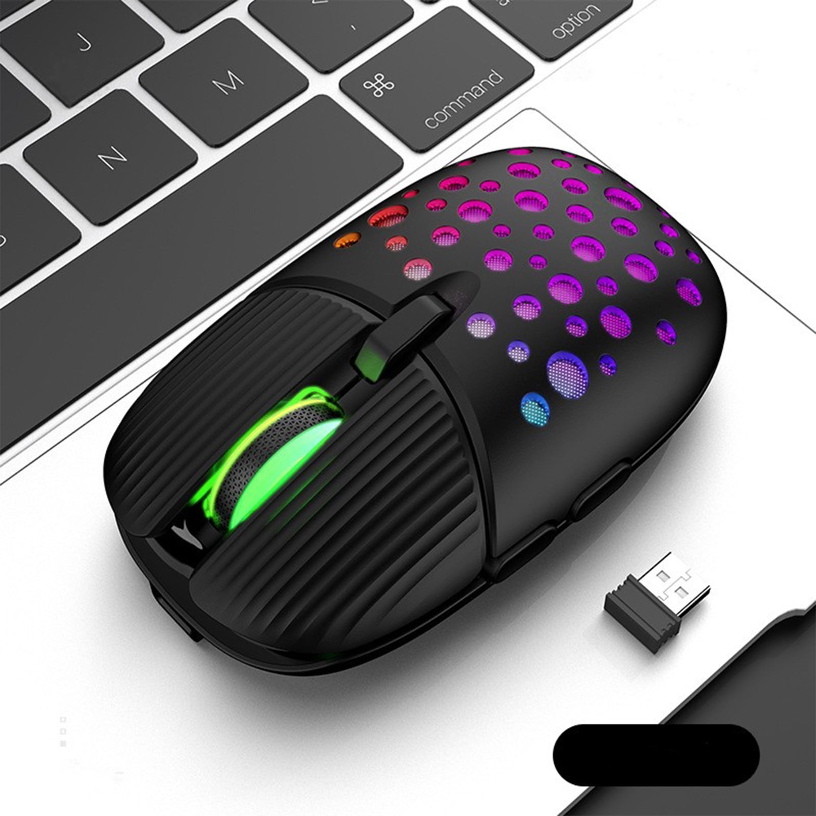 WLAGOOD Clearance！Bluetooth Dual Mode Wireless Mouse Low Latency Silent ...