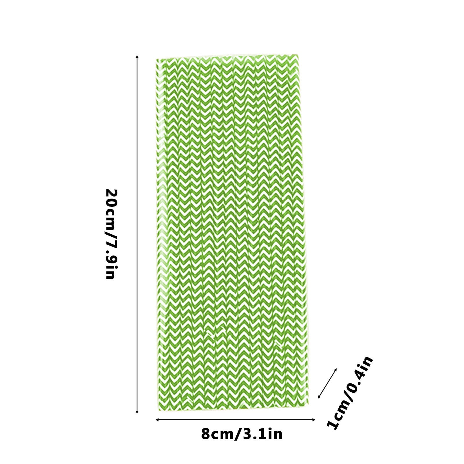 WLAGOOD Disposable Plastic Colorful Boba Straws，Colored Wave Paper ...