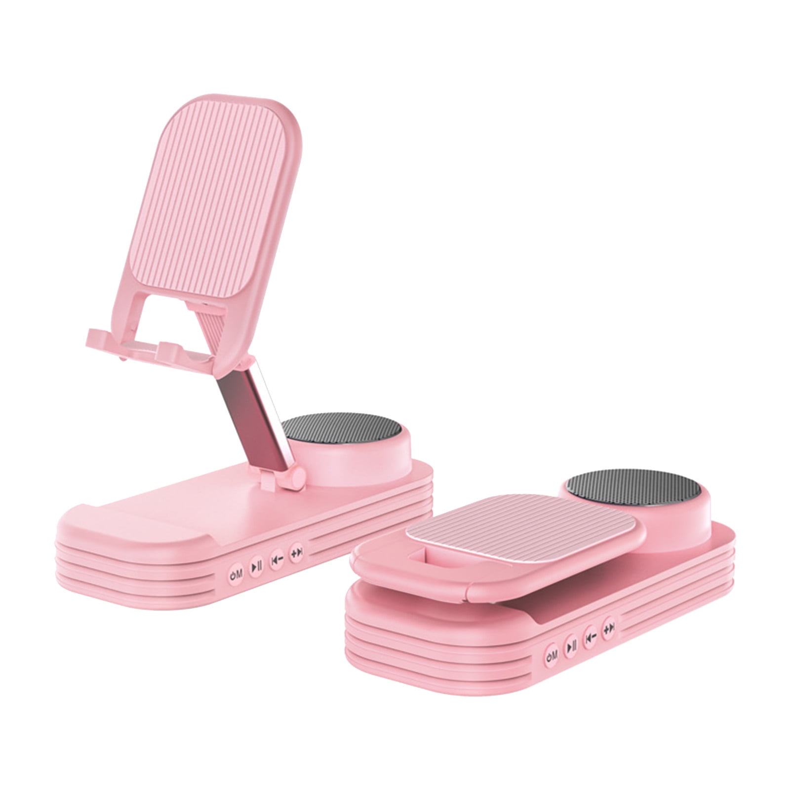 WLAGOOD Foldable Phone Stand for Desk，Bluetooth Audio, Phone Lazy ...