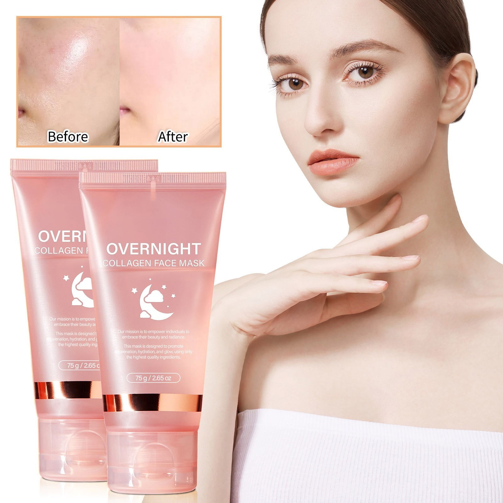 WLDAK Hydrating Peel Off Face Mask Deep Cleansing Exfoliating Gel ...