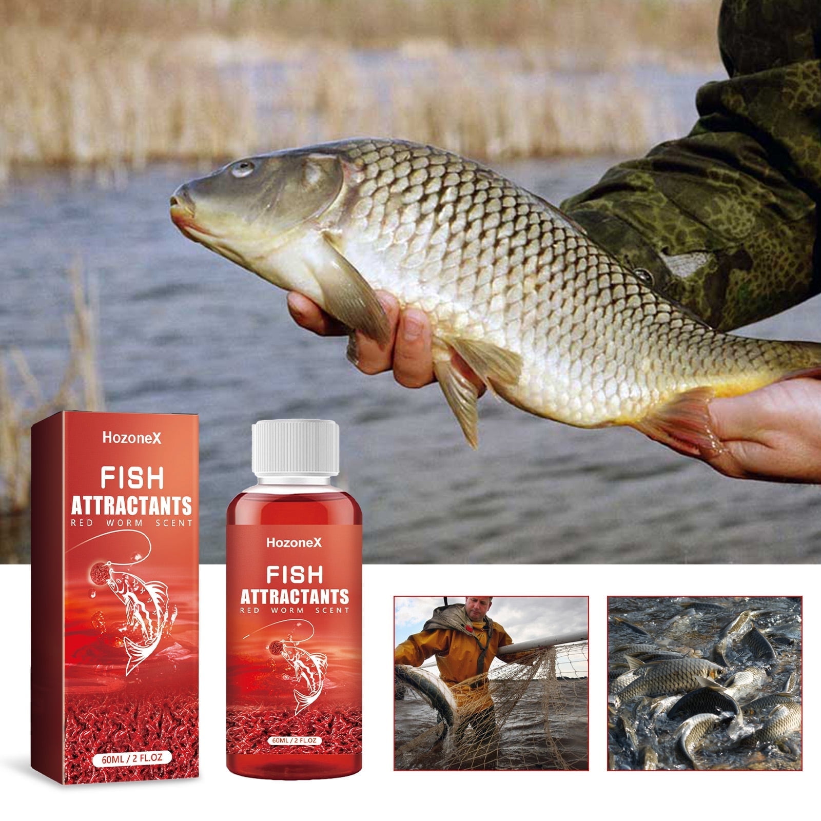 WLDAK Premium Fish Attractant Spray - Fast-Acting Scent & Flavor ...