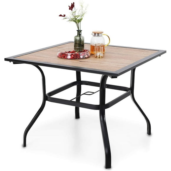 Square Outdoor Table in Patio Tables - Walmart.com