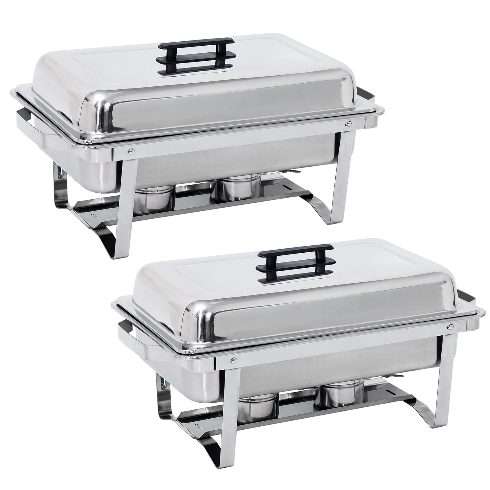 WLGD 8QT Stainless Steel Chafing Dish Buffet Set Catering Chafer with ...