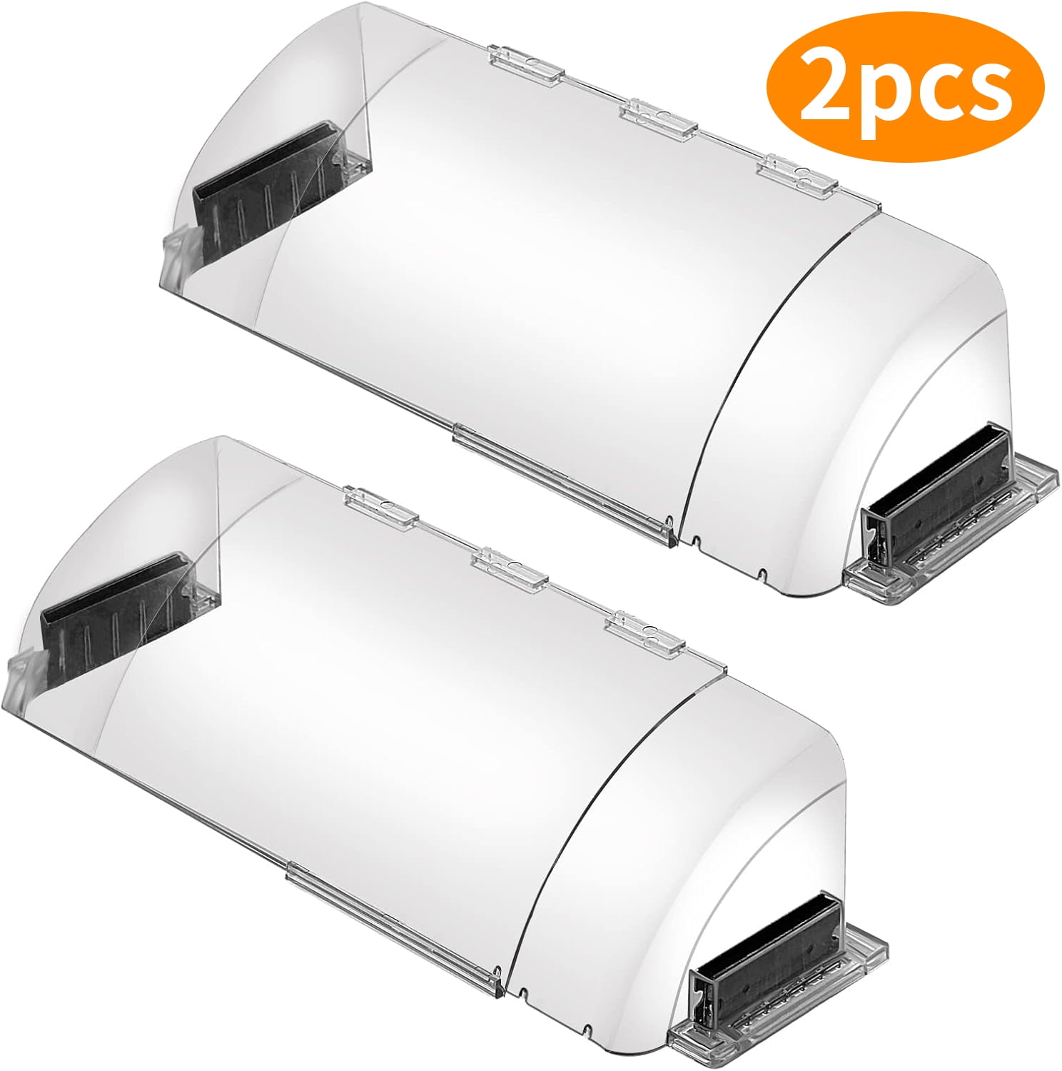 WLGJL 2 Pack Air & Heat Deflector for Vents, Sidewalls and Ceiling ...