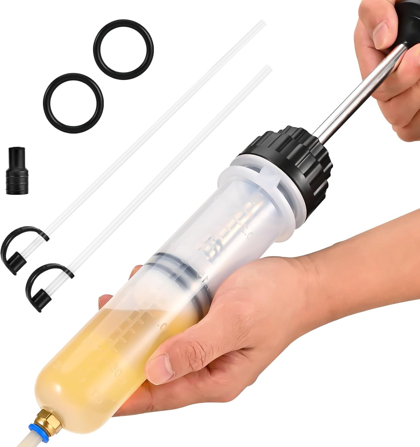 WLGJL, Fluid Extractor, 200cc Multi-Purpose Syringe, Oil Suction Pump ...