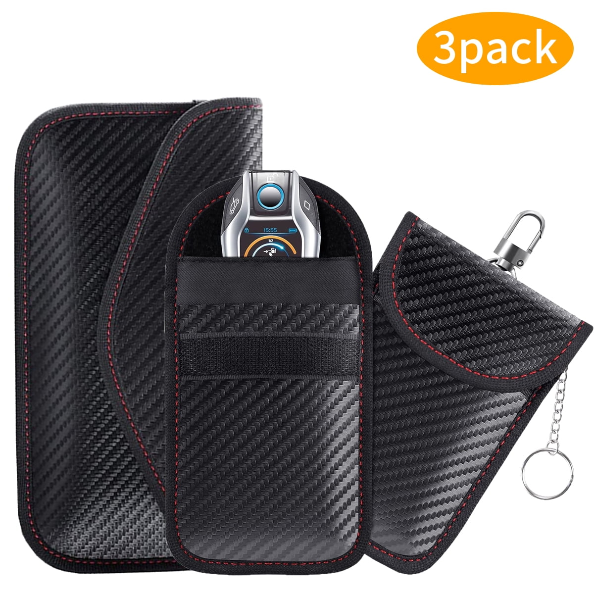 WLGJL Pouch Car Keys for Faraday ,Bag for Faraday , Car RFID Signal ...