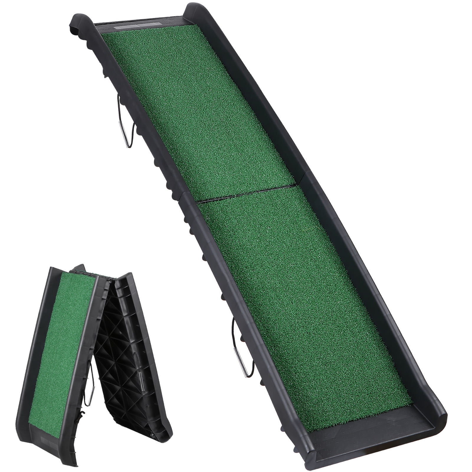 WLGSG Foldable Pet Dog Stairs for Large Small Dogs Nonslip Dog Steps ...