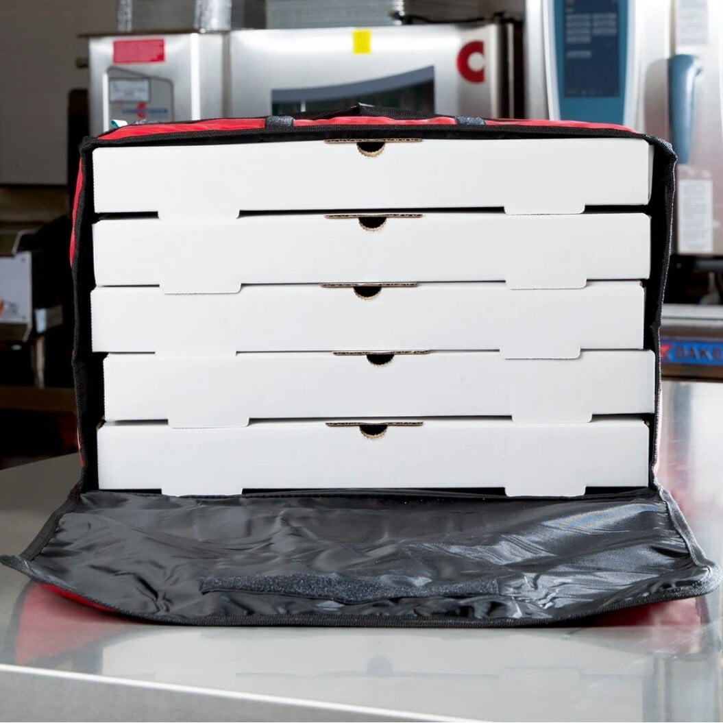 WLGSG Insulated Pizza Food Delivery Bag Carrier, 20 Inch x 20 Inch x 12 ...