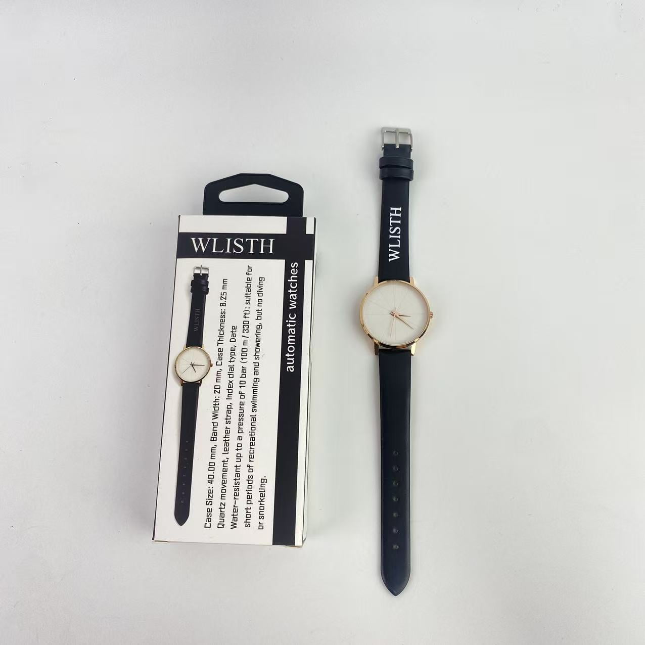 WLISTH automatic watches,Quartz 40mm, Swiss Quartz Watch for Men ...