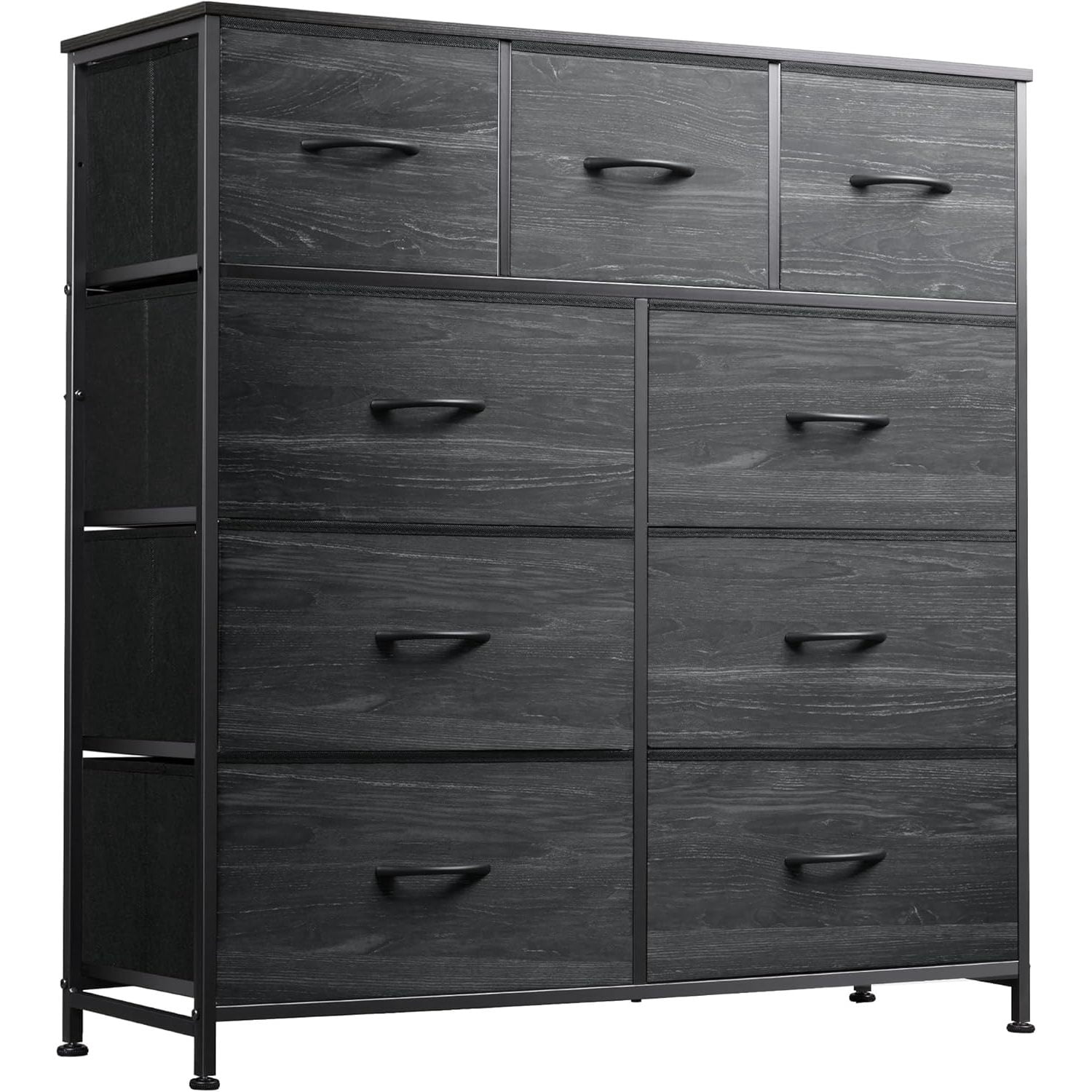 WLIVE 9-Drawer Dresser, Fabric Storage Tower for Bedroom, Entryway ...
