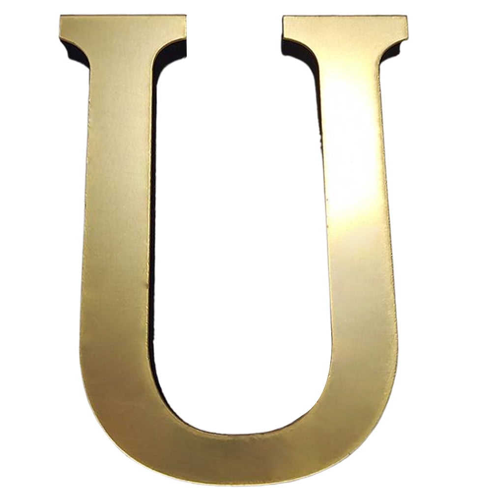 WLIZJ Alphabet Wall Stickers Under $10 10Cm Light Gold Home Decor ...