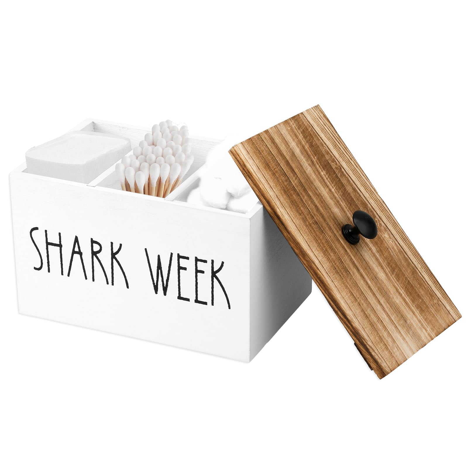 WLLHYF Tampon Holder for Bathroom, Farmhouse Pad Container Organizer ...