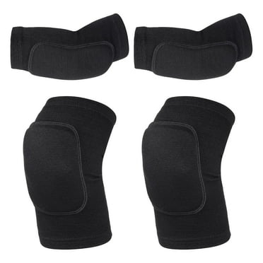 Elbourn 2-Pair Knee Pads/ Elbow Pads/ Shin Pads for Volleyball ...