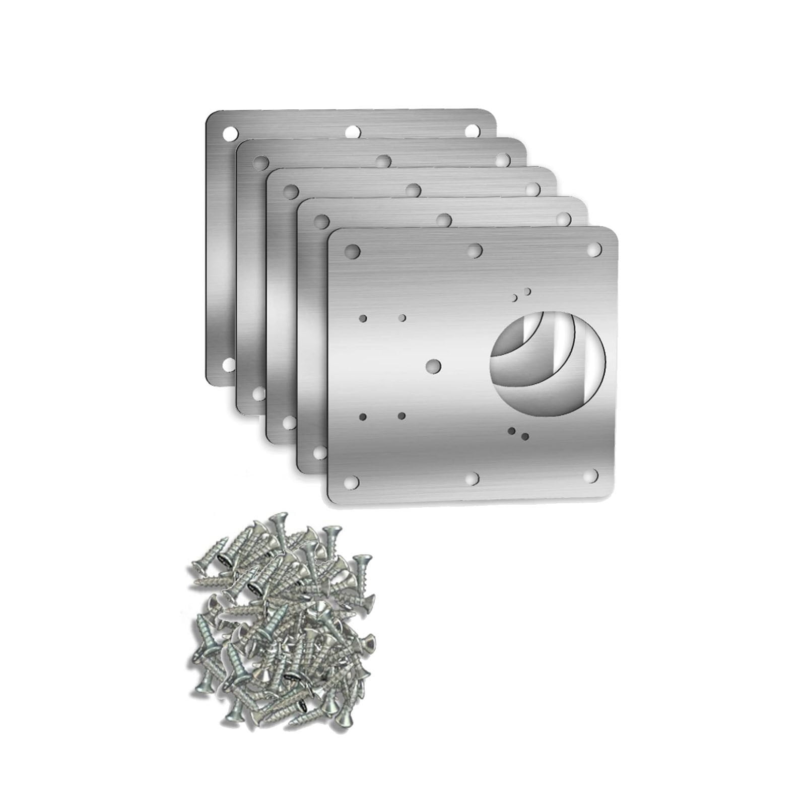 WLOELOEW B Stainless Steel Repair Piece Fixing Closet Stainless Steel ...