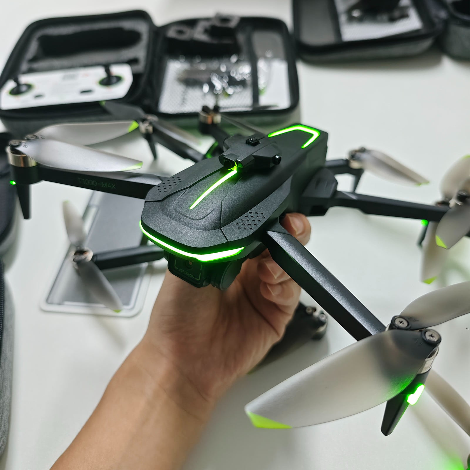 WLOELOEW Brushless Motor Drone With 4K Camera 2.4G Wifi Fpv Rc ...