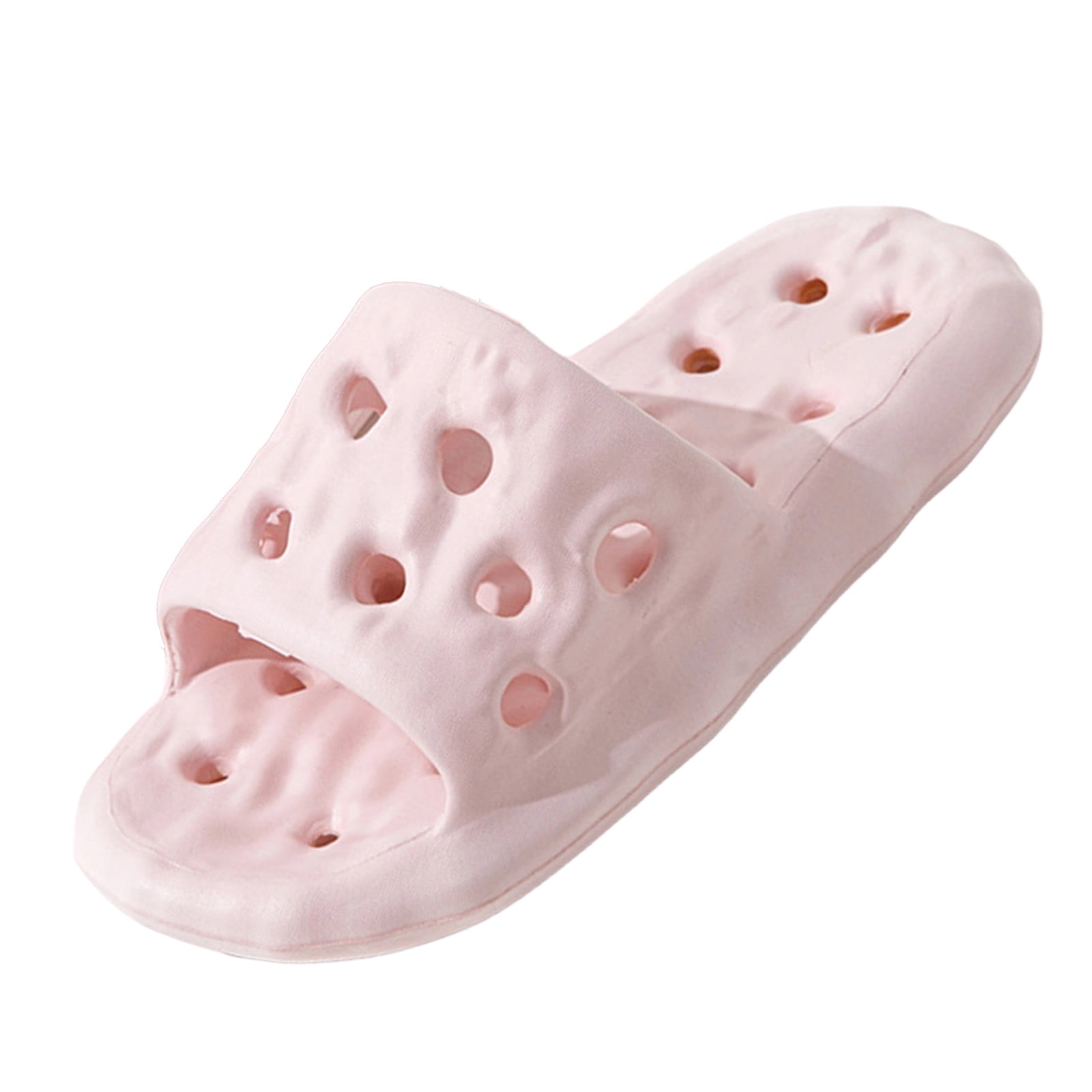 WLOELOEW Casual Summer Slide Slippers For Women Indoor Outdoor Wear ...